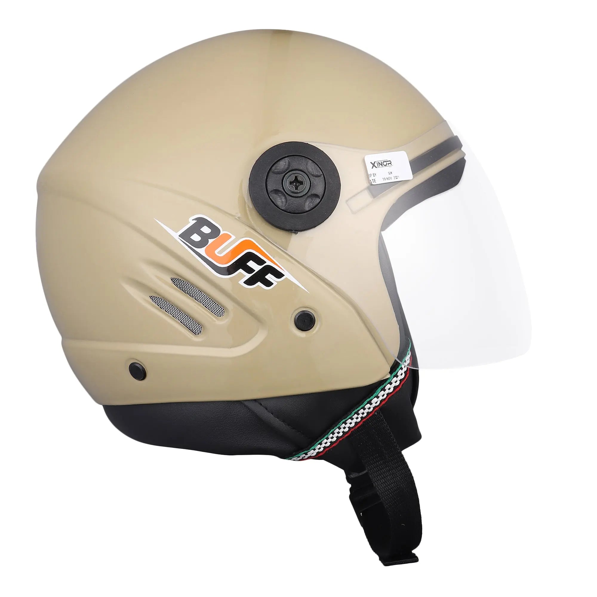 Open Face Motorcycle Helmet ISI Certified for Men & Women - Medium ...