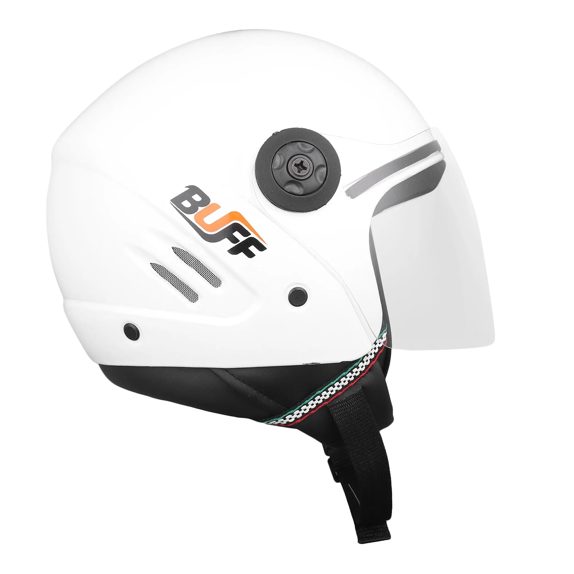 Open Face Motorcycle Helmet ISI Certified for Men & Women - Medium ...